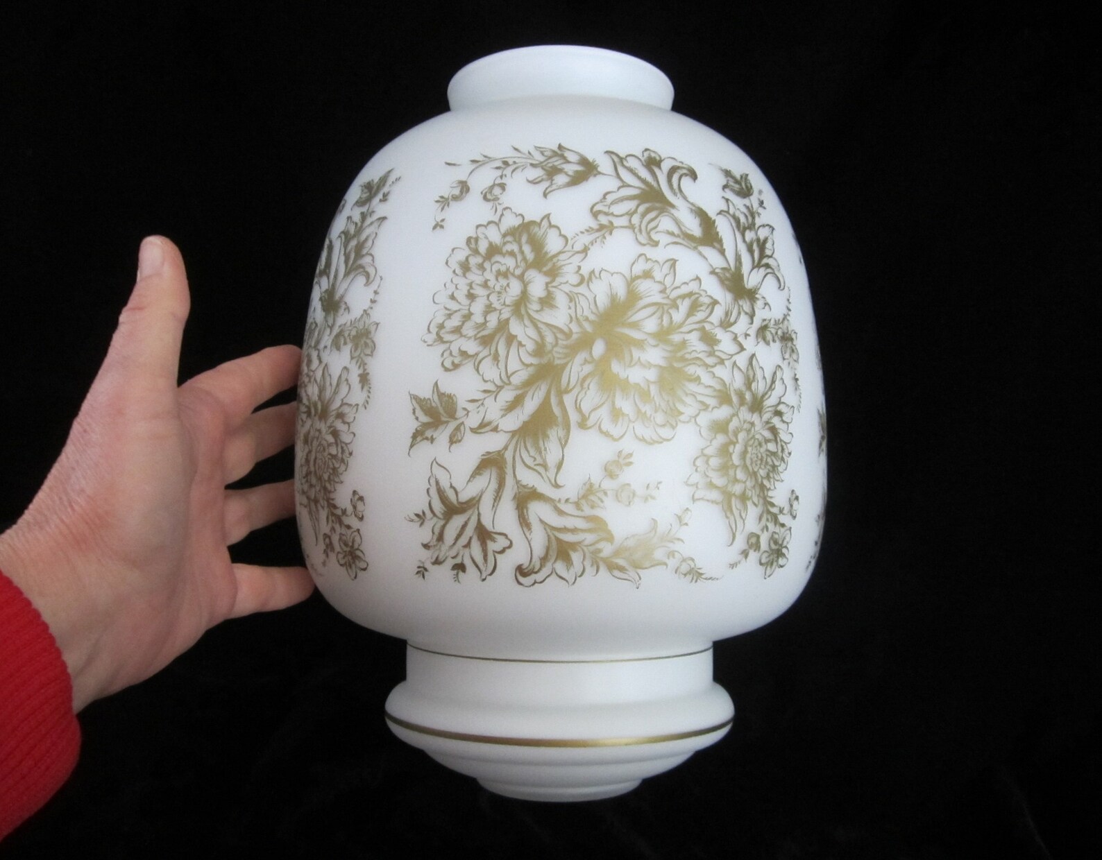 11 5/8 Glass Pendant Swag Ceiling Light Shade White & - Etsy