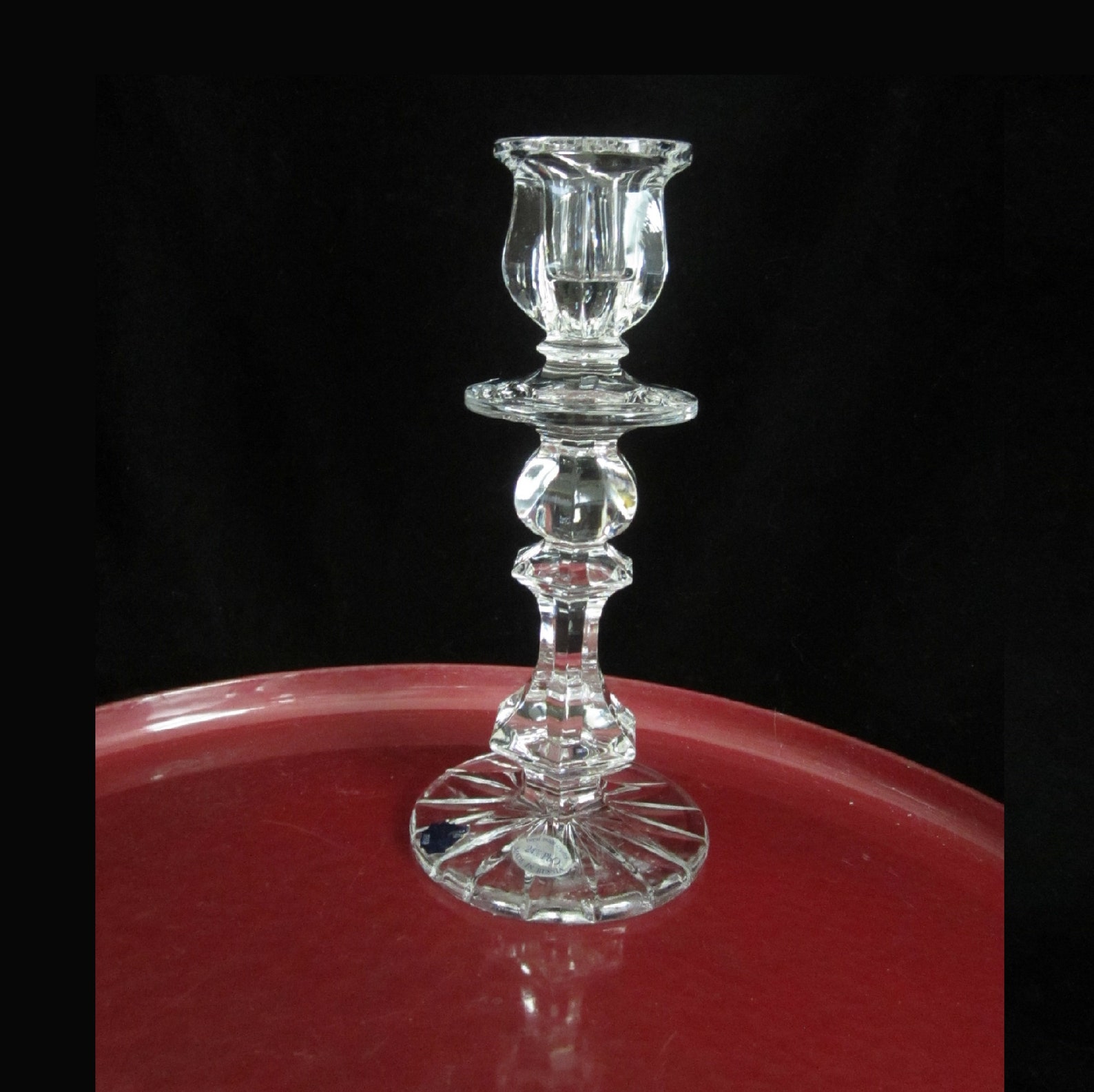 8 Lead Crystal Candlestick Crafted by Gusev Crystal Factory in Gus ...