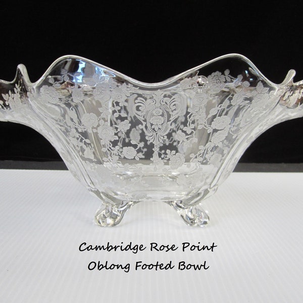 Cambridge Rose Point - Etsy