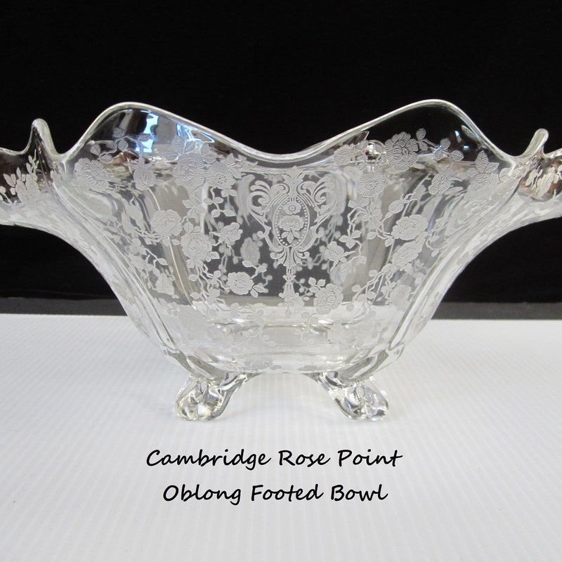 Cambridge Rose Point - Etsy