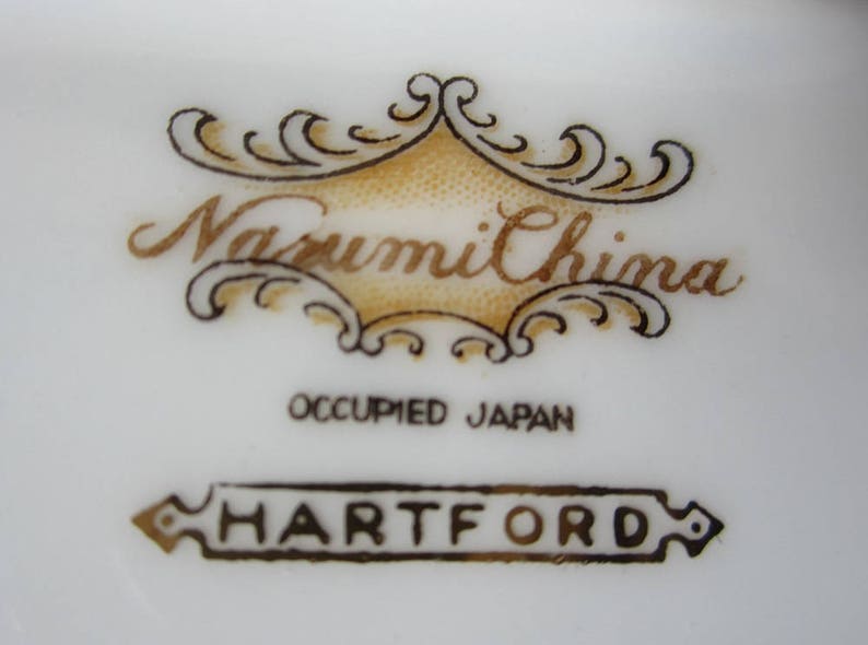 Vintage Narumi Hartford Oval Serving Platter • Occupied Japan Fine ...
