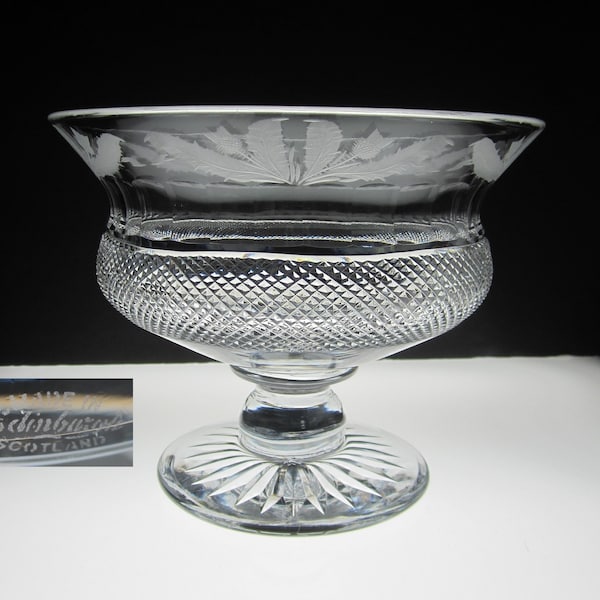 Edinburgh Crystal Bowl - Etsy