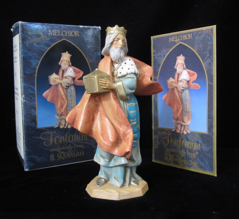 Rare HTF 5 Melchior Figurine by Fontanini 72514 Italy - Etsy