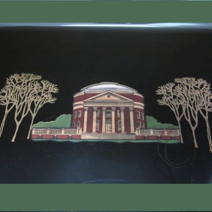 18x12 Couroc Tray Collectible Prototype Sample • University of Virginia ...