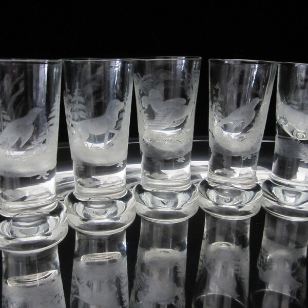 Antique Shot Glasses - Etsy