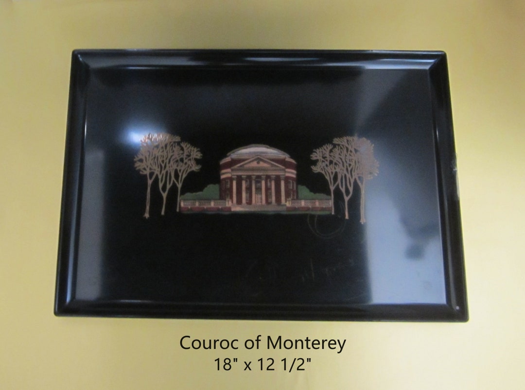 18x12 Couroc Tray Collectible Prototype Sample • University of Virginia ...