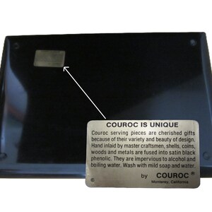1979 US Open Couroc Tray: Vintage Golf Collectible, Inverness Club Rare ...