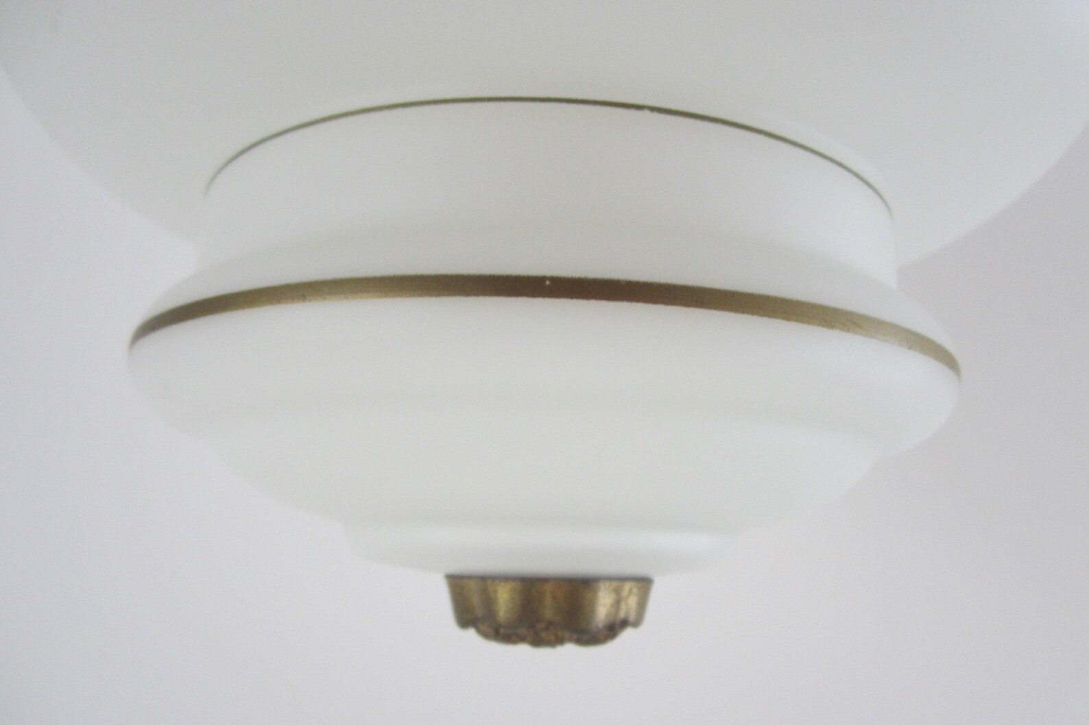 11 5/8 Glass Pendant Swag Ceiling Light Shade White & - Etsy