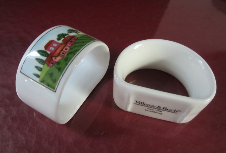 1-6 Pc Design Naif Napkin Ring by Villeroy & Boch Vintage - Etsy
