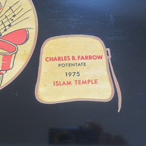 Vintage Couroc Tray: Shriners Islam Temple, Charles B. Farrow, 1975 - Etsy