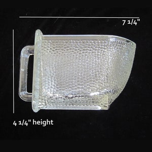 3-pc Heye Schauenstein Glass Hoosier Cabinet Scoop, Large Drawer ...