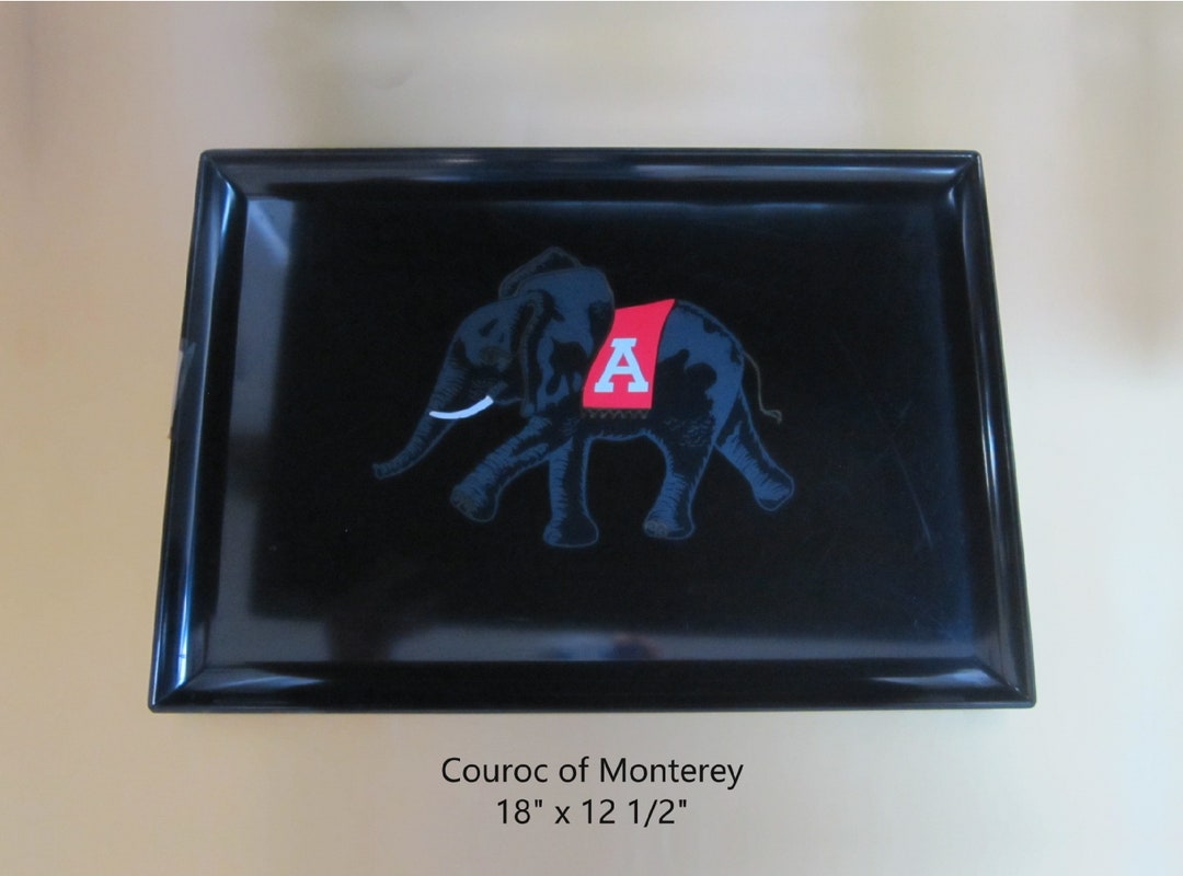 18x12 Couroc Tray Collectible Salesman Sample • University of Alabama ...