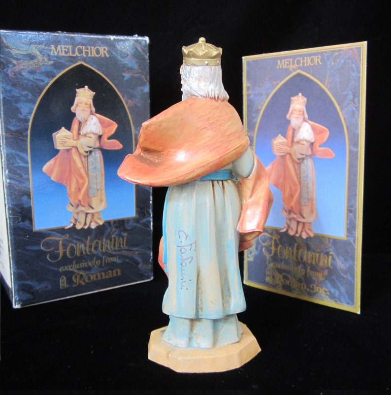 Rare HTF 5 Melchior Figurine by Fontanini 72514 Italy - Etsy