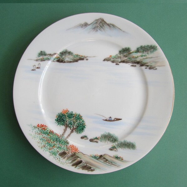 Fukagawa Porcelain Plates - Etsy