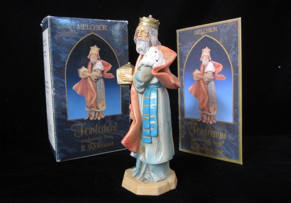 Rare HTF 5 Melchior Figurine by Fontanini 72514 Italy | Etsy