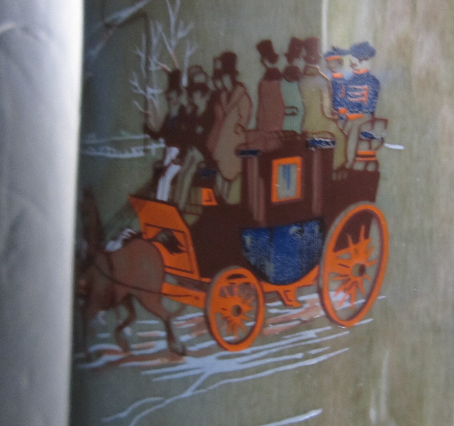 Vintage Wade Irish Porcelain Coffee Mug: 1950s Winter Scene - Etsy