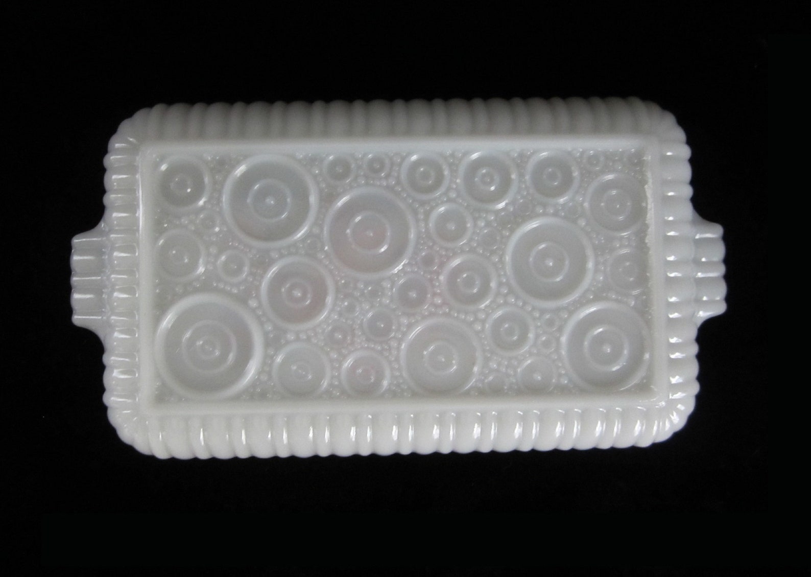 4-pc Primrose Snack Plate by Anchor Hocking Fire King - Etsy