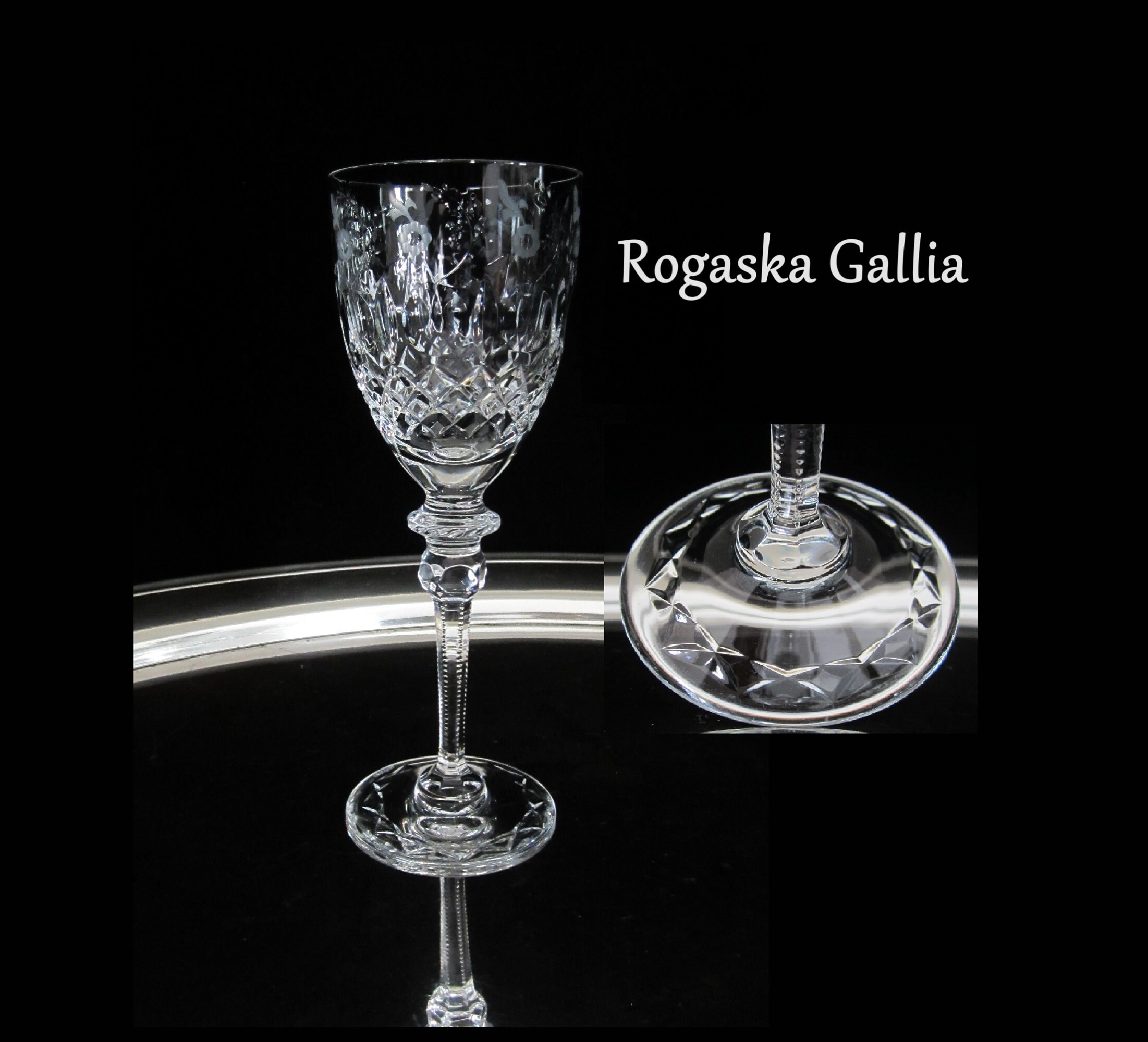 Vintage Designer Crystal Stemware: Waterford, Linley, Rogaska & More - Etsy