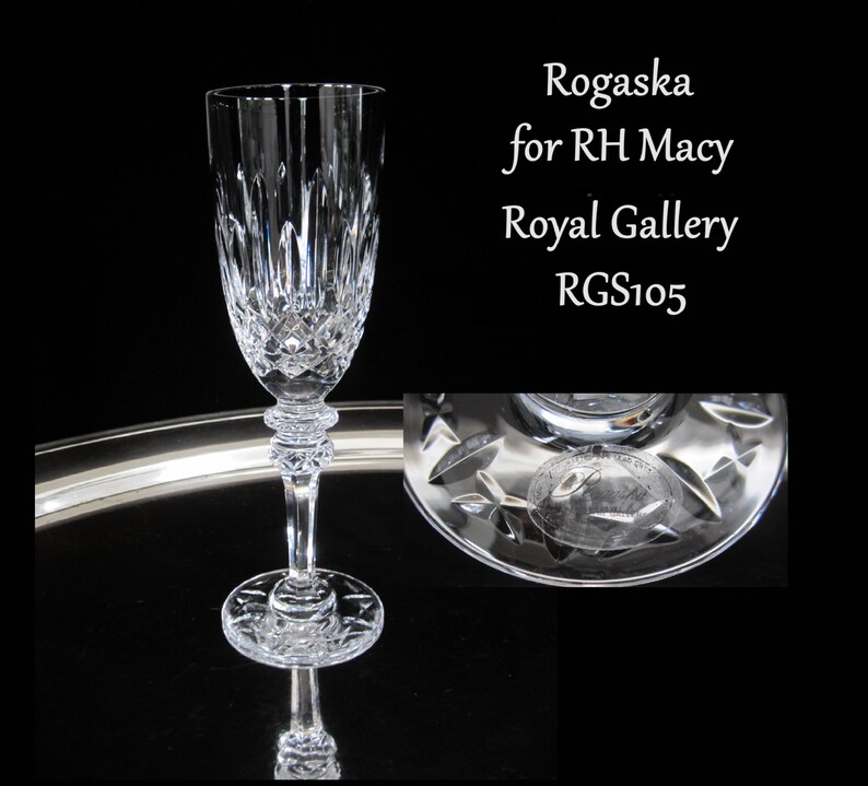 Vintage Designer Crystal Stemware: Waterford, Linley, Rogaska & More - Etsy