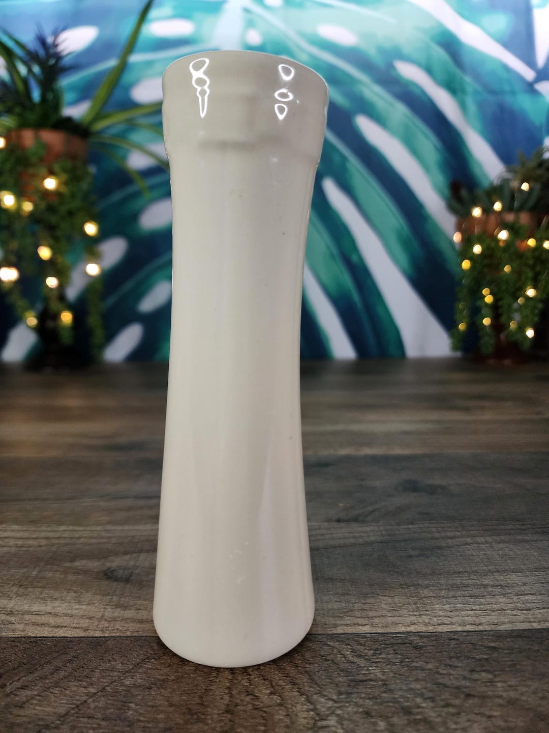 Longaberger Woven Traditions Vase, Retired Cream Color Vase W ...