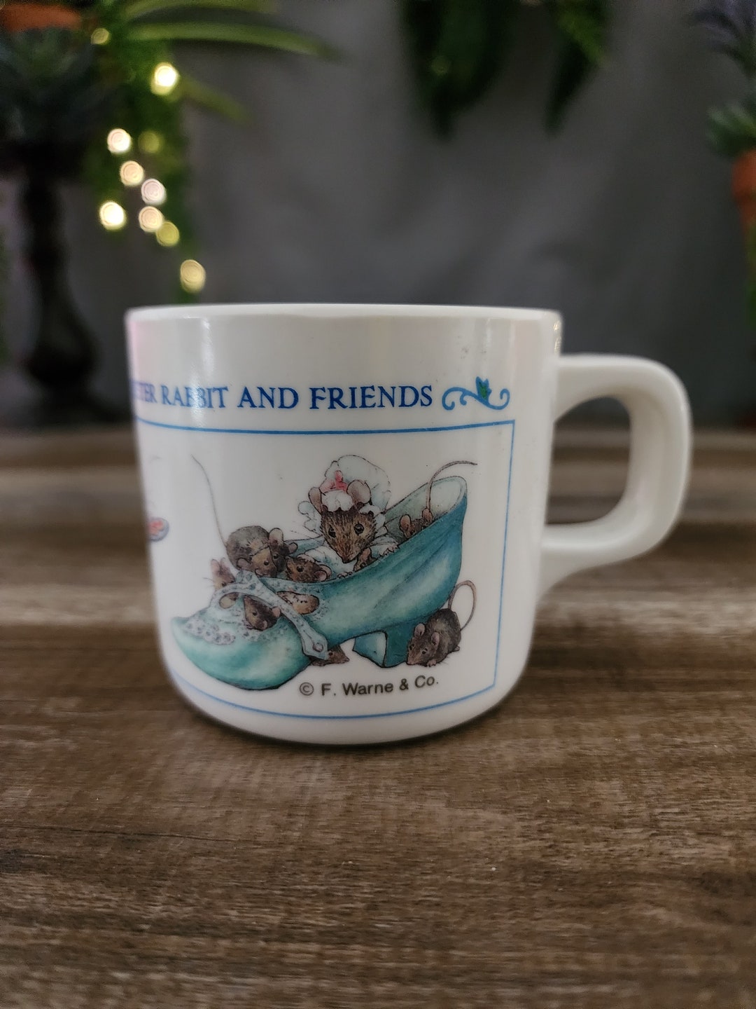 Peter Rabbit and Friends Cup, Eden Melamine Mug, Peter Rabbit Mug ...