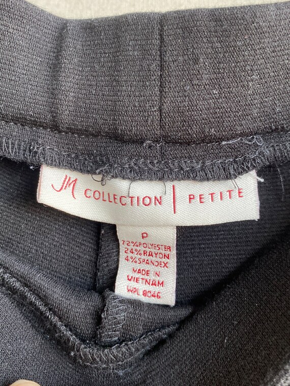 Vintage 2000's Yoga Pants, JM Collection Black Petite… - Gem