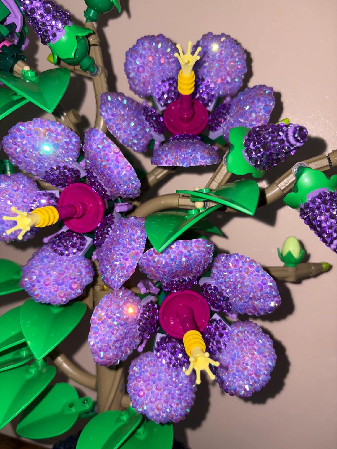 Hibiscus Bedazzled Building Block Set - Etsy
