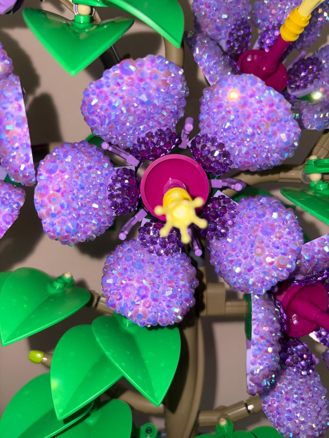 Hibiscus Bedazzled Building Block Set - Etsy