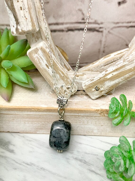 Marble stone necklace store