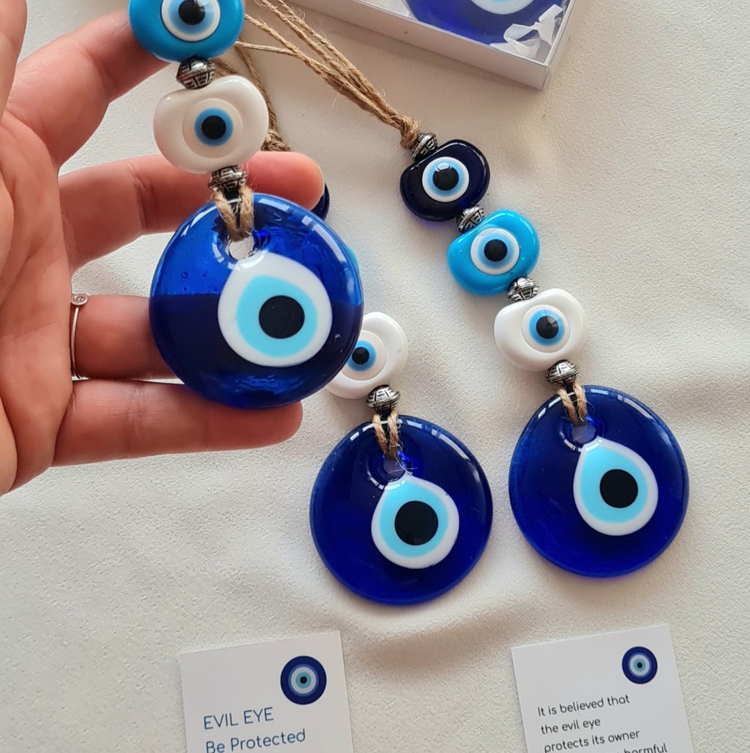 Evil Eye Wall Hanging,blue Evil Eye Decoration, Protection Gifts, New ...