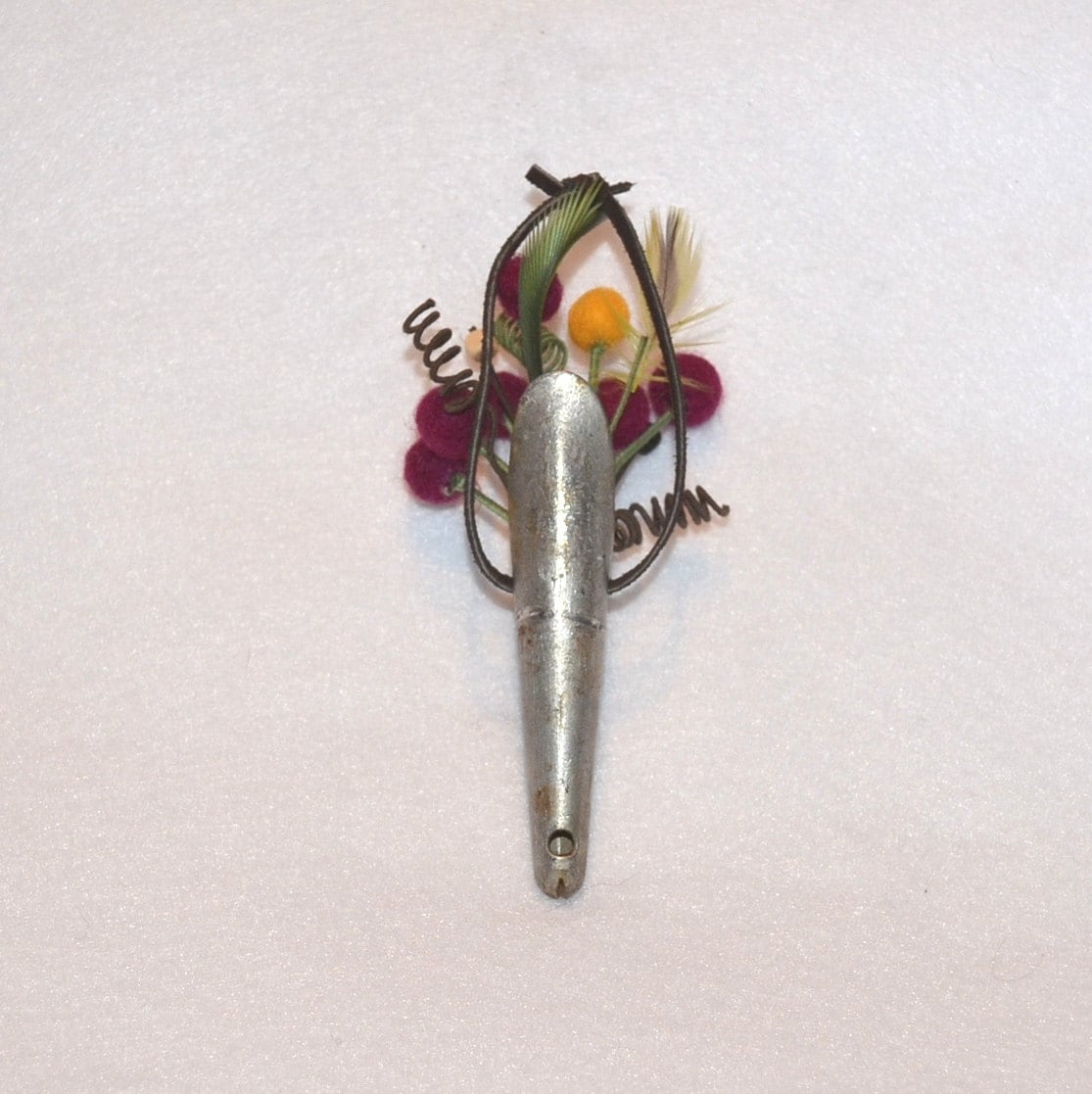 Maple Syrup Spile With Cranberry and Yellow Felted Berries - Etsy