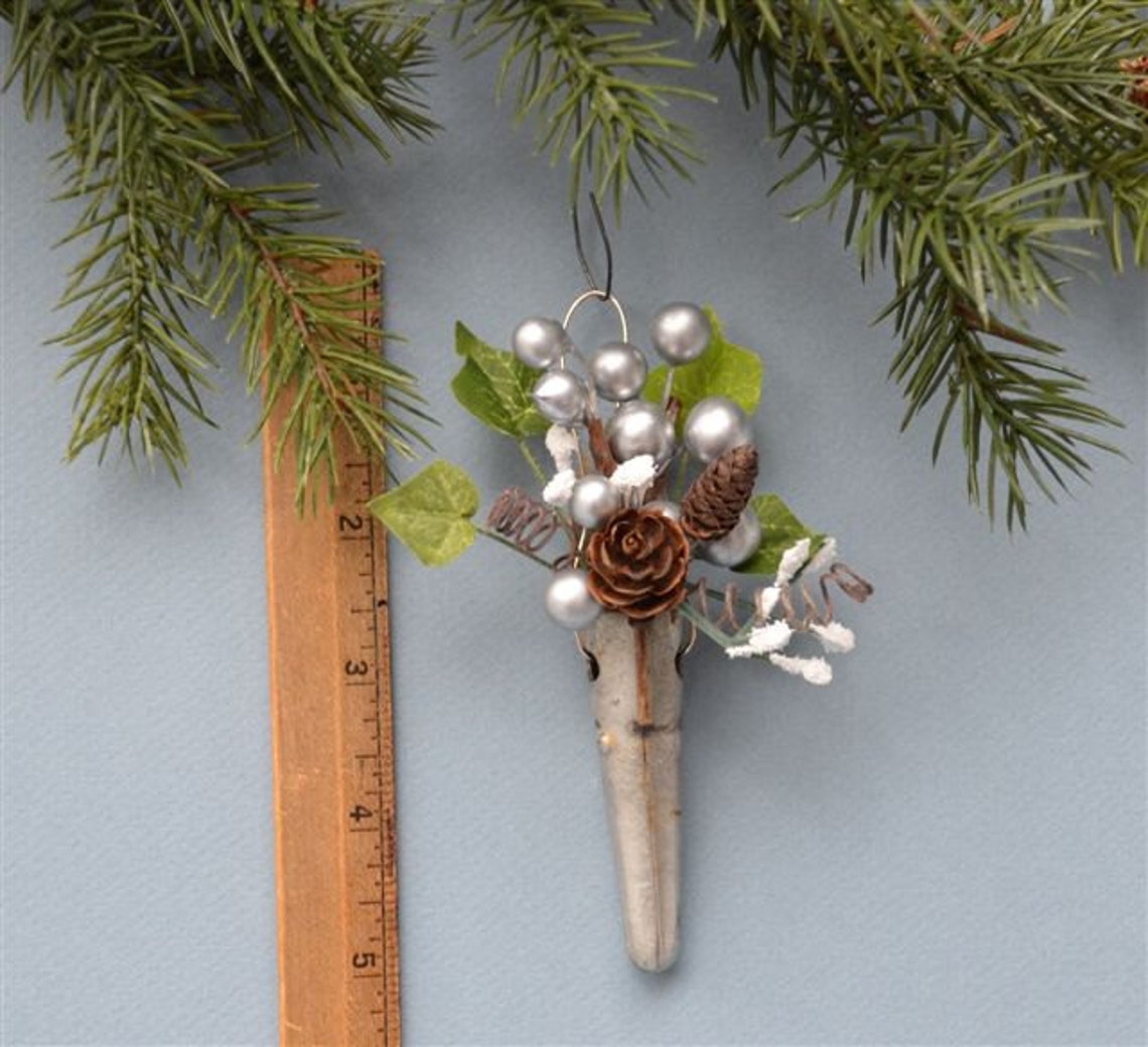 Maple Syrup Spile / Maple Syrup Spout Ornament With Silver Berries and ...