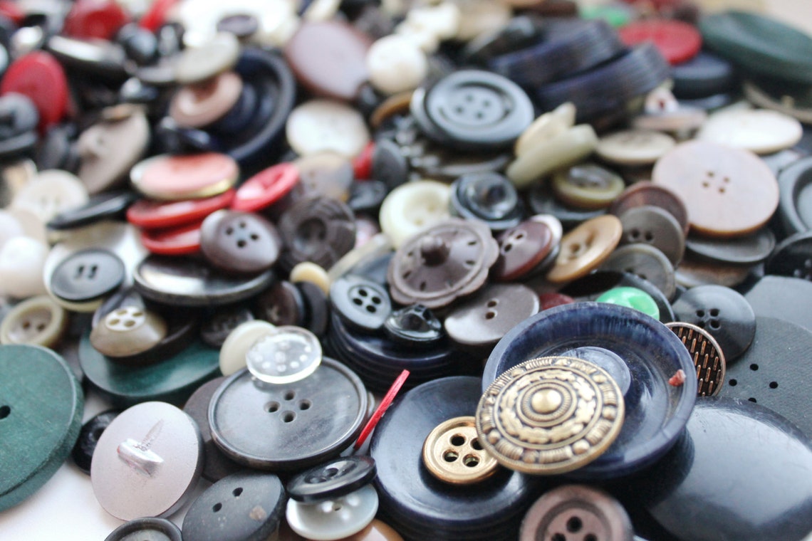 BUTTONS. USSR Vintage. A Lot of Buttons From USSR Era. Countless - 1 - Etsy