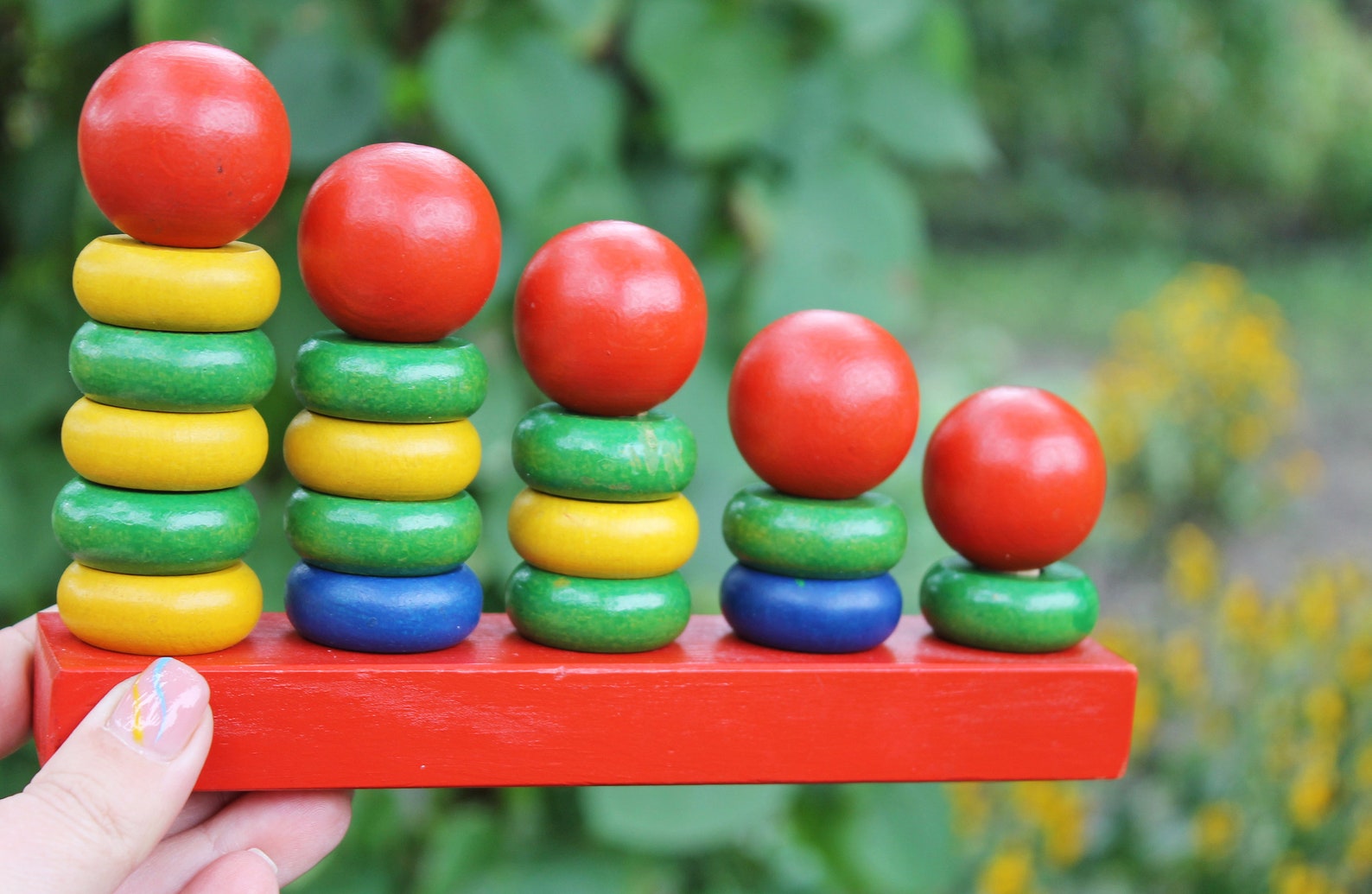 Wooden Kids Puzzle Made in USSR - 7 Inches Long - Vintage USSR Toy ...