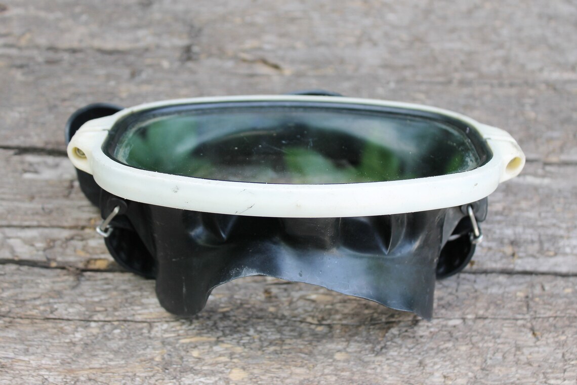 Vintage Scuba Diving Mask “akvanavt”, Soviet Diving Mask, USSR Skuba ...