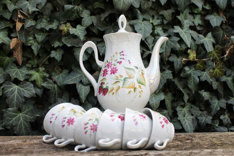 Soviet Coffee-tea Set for 6 Persons Soviet Coffee Set Soviet - Etsy