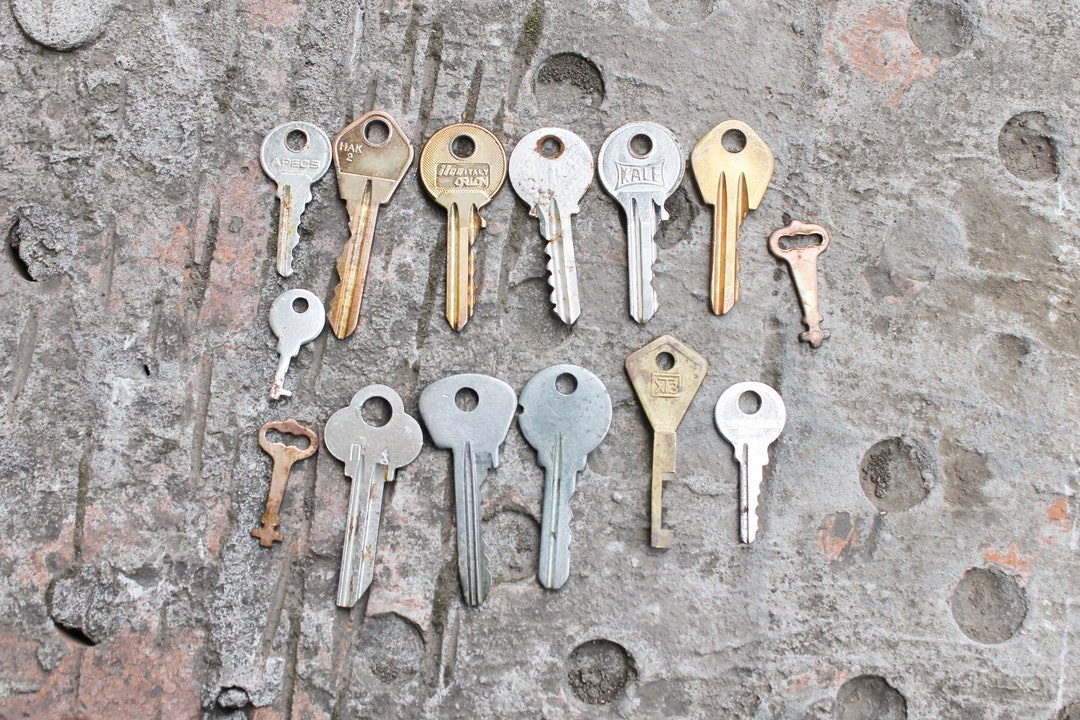 Set of 14 Vintage Keys From the USSR Soviet Union Vintage Keys, Old ...