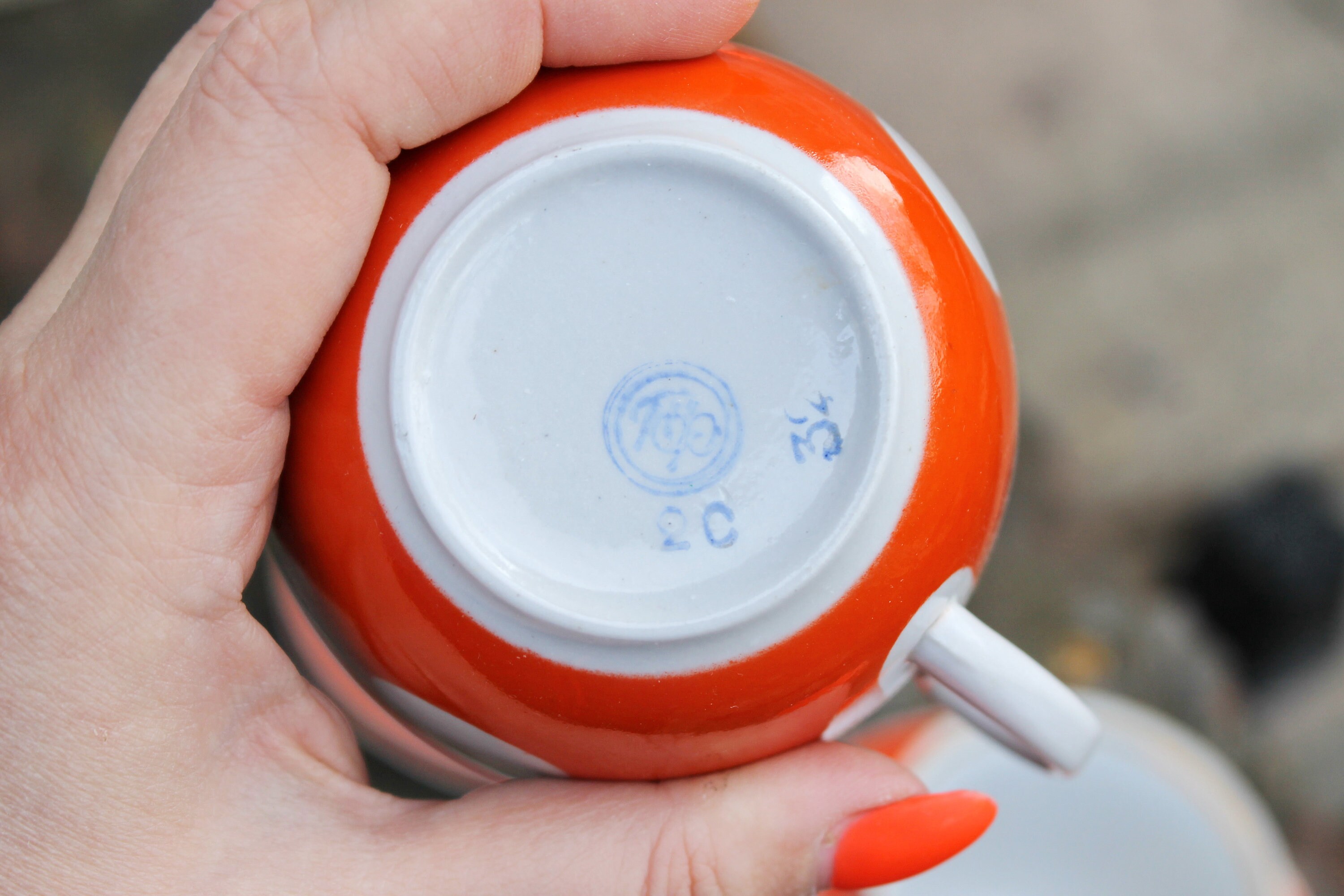 Soviet Polka Dot Vintage Tea-coffee Set Soviet Porcelain - Etsy