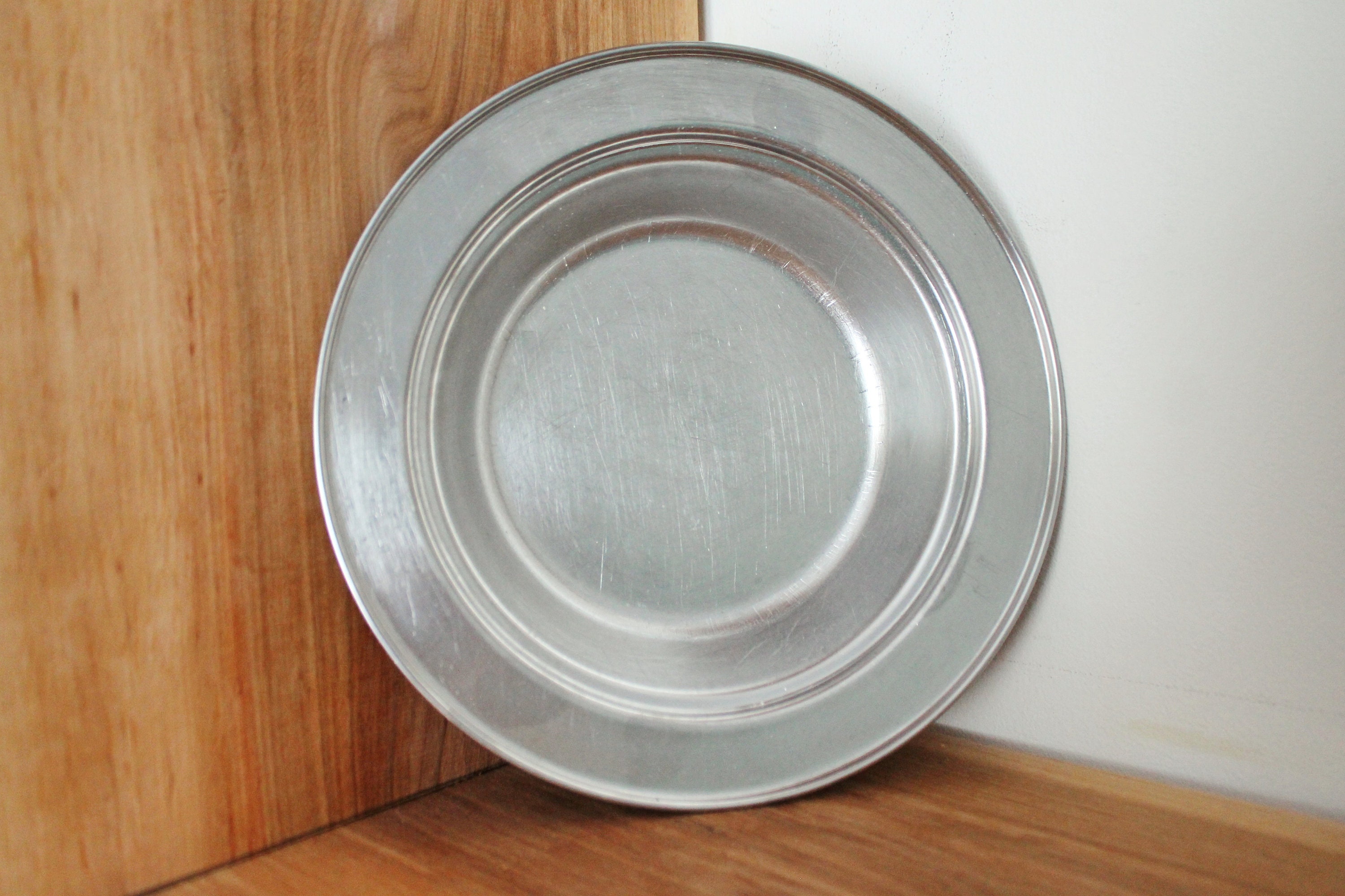 Stainless Still USSR Plate Soviet Metall Plate Made of - Etsy