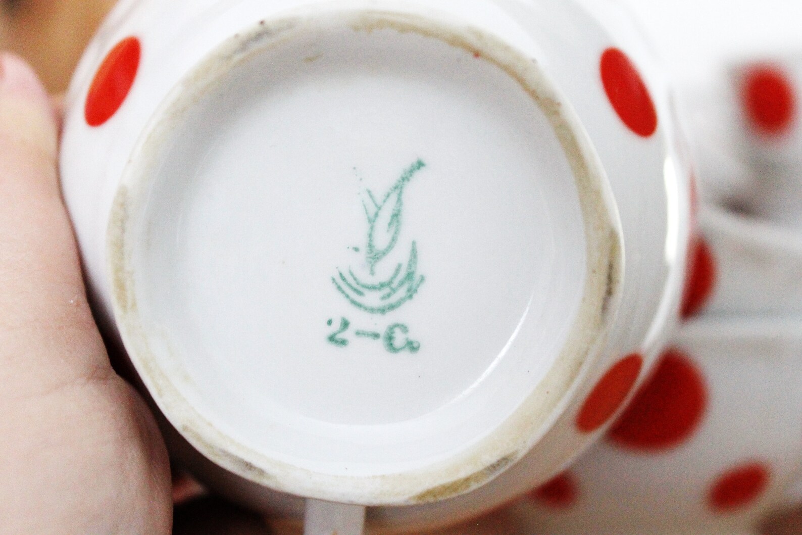 Lovely Rare Soviet Vintage Tea Set, Soviet Porcelain Service, Vintage Porcelain Set Kremges ...