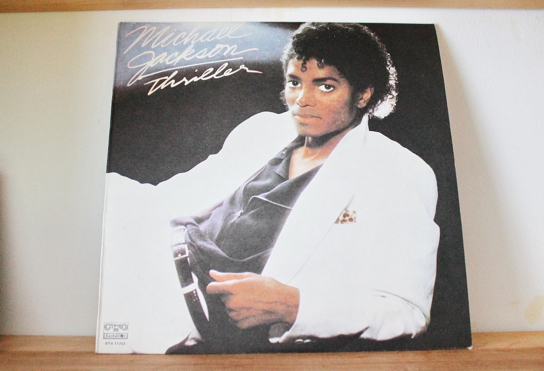 Retro Music Vinyl Plate - Michael Jackson - "thriller", Rare Retro ...
