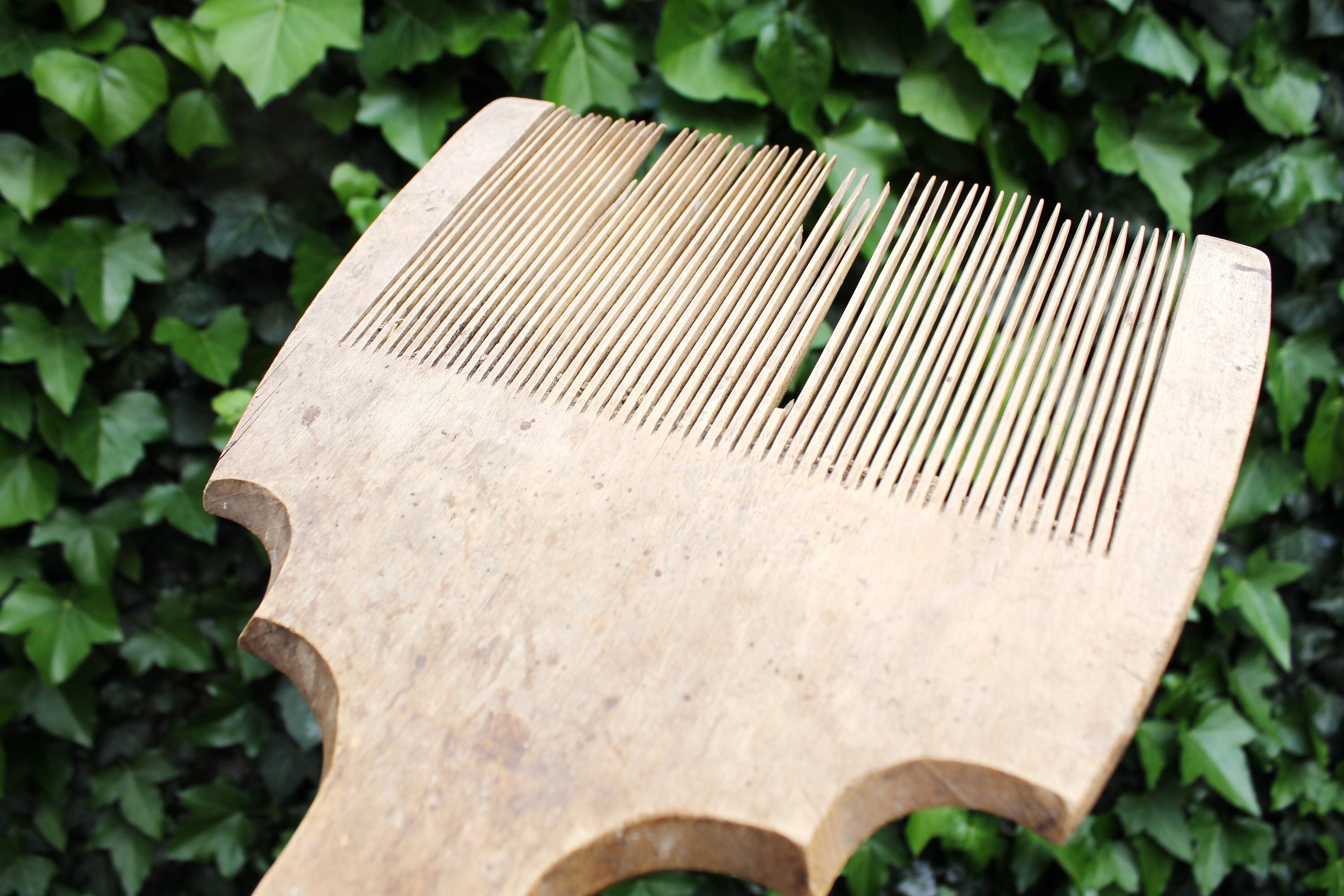 Vintage Wooden Antique Wool Comb Wooden Carder Wool - Etsy