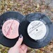 Set of Two Retro Music Plates Sung by Band hello - Etsy