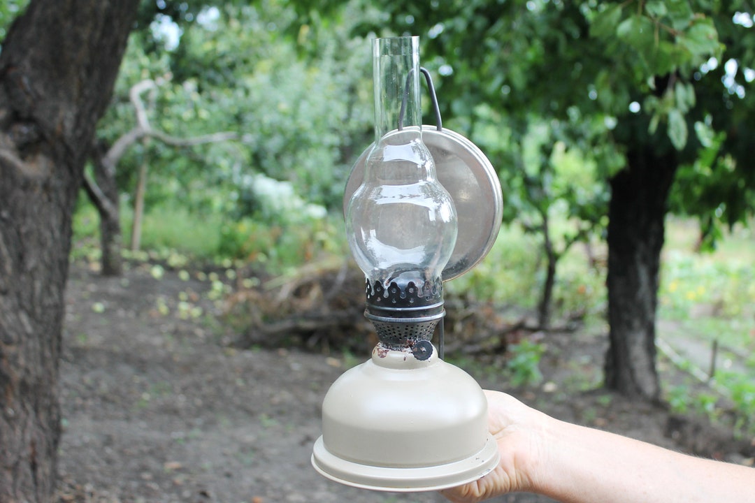 Vintage Oil Lamp Gas Lamp Petrol Lamp USSR Vintage Lamp Kerosene Lamp ...