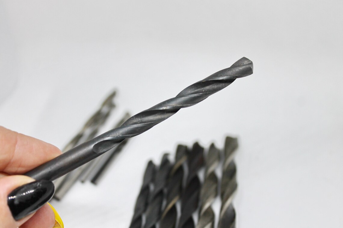 Set of 13 USSR Vintage Drill Bits Not Used Different Sizes | Etsy