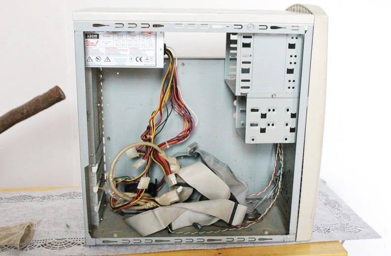 Vintage Computer Old Case - 1990-2000s - Vintage Electronics - Etsy