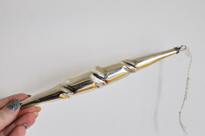 Christmas Tree Toy Icicle - 8.7 Inch - Icicle Decoration - USSR New ...