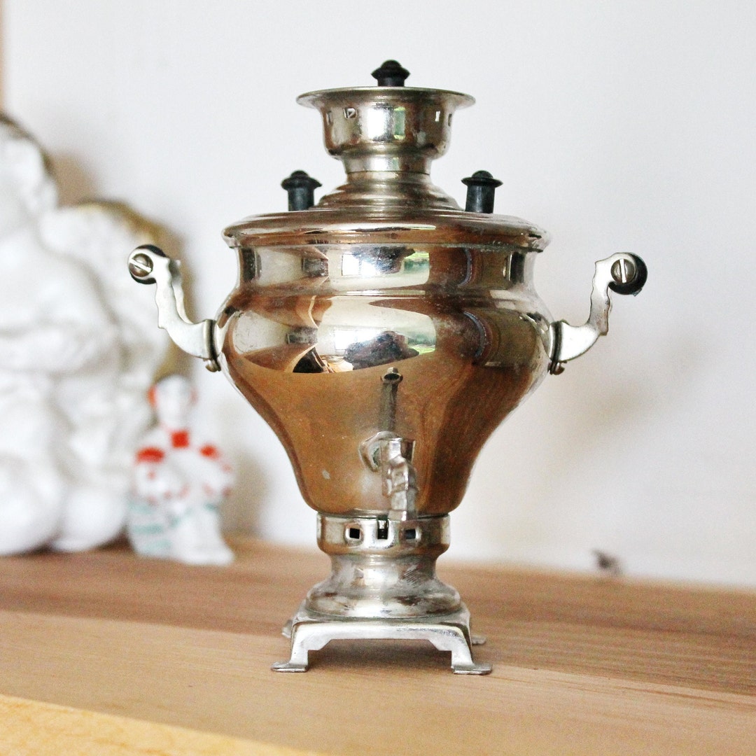 Vintage USSR Mini Samovar 5.9 Inches - Mini Samowar Souvenir From USSR ...