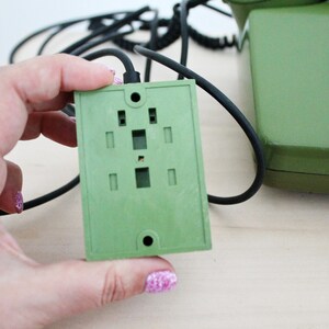 Vintage Soviet Rotary Green Telephone - Circle Dial Rotary Phone ...