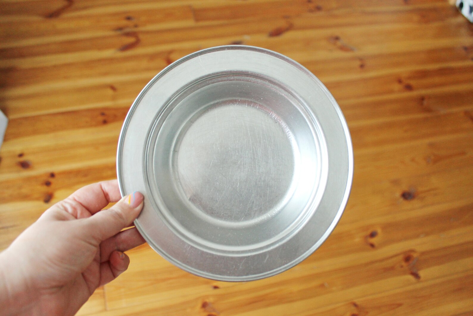 Stainless Still USSR Plate - Soviet Metall Plate - Made of Stainless ...